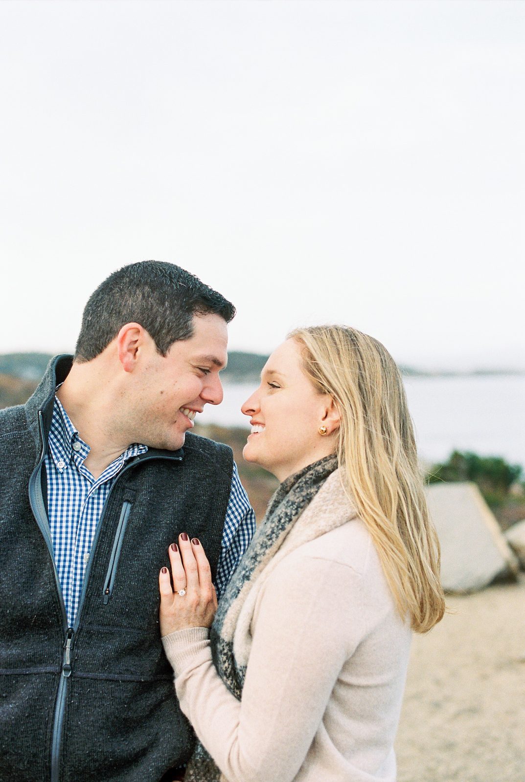 Halibut Point Engagement - Katie & Randy - lynnereznickphotography.com