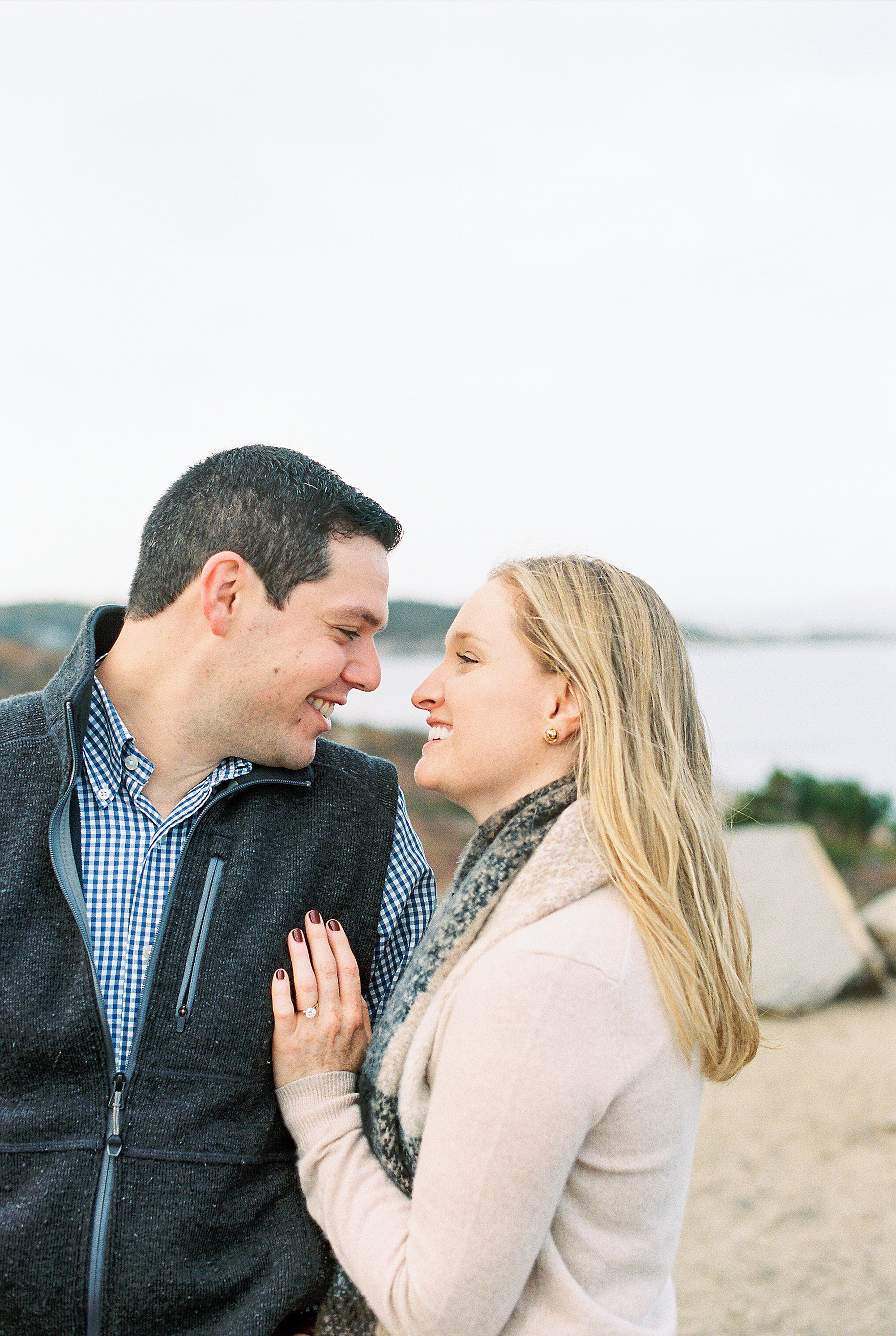 Halibut Point Engagement - Katie & Randy - lynnereznickphotography.com