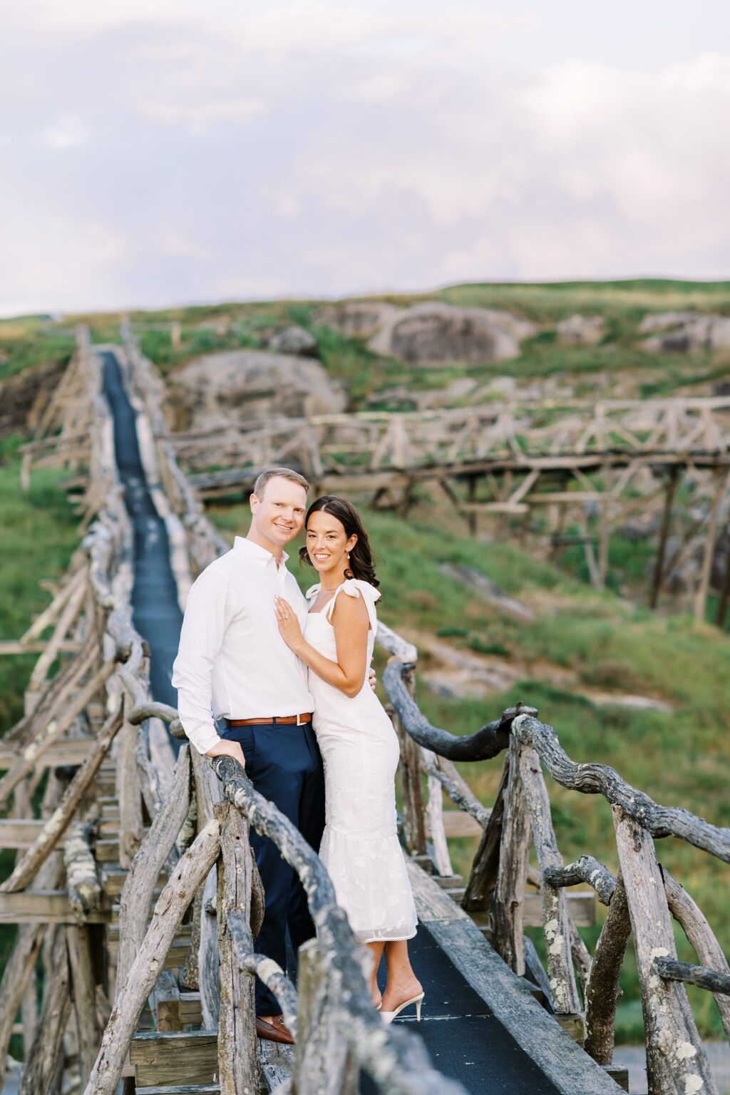 Golf Course Engagement | Boston Wedding Photographer ...